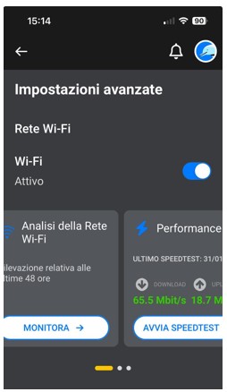 MyFastweb - NeXXt One Configurazioni
